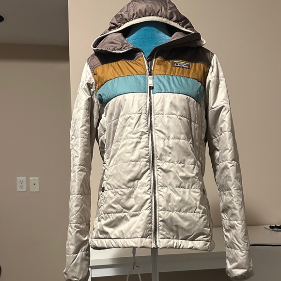 L.L. Bean | Jackets & Coats | Womens Colorblock Hooded Jacket | Poshmark